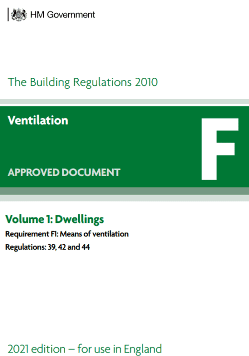 Approved Document F (Ventilation) - Sangwin Architects